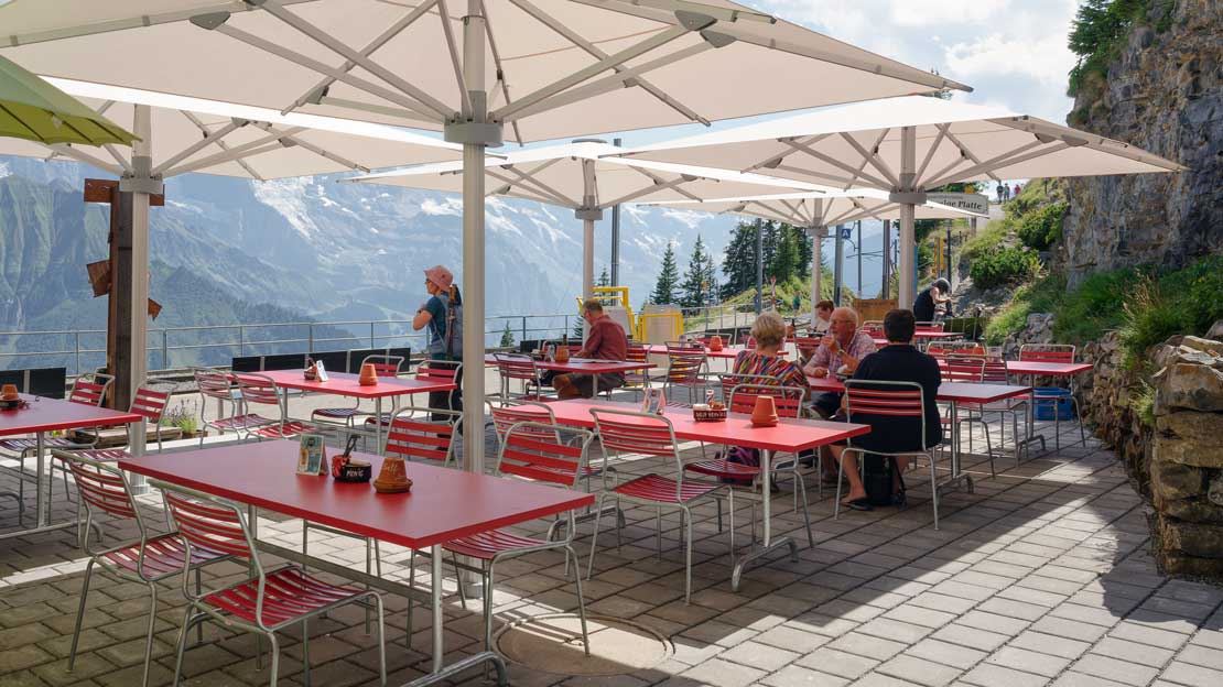 Restaurant Schynige Platte | Hunn Gartenmöbel