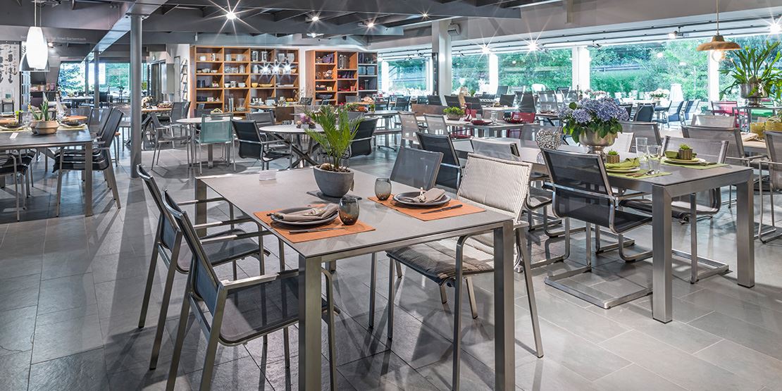 Grosse Gartenmöbel-Ausstellung in Bremgarten AG | Hunn Gartenmöbel